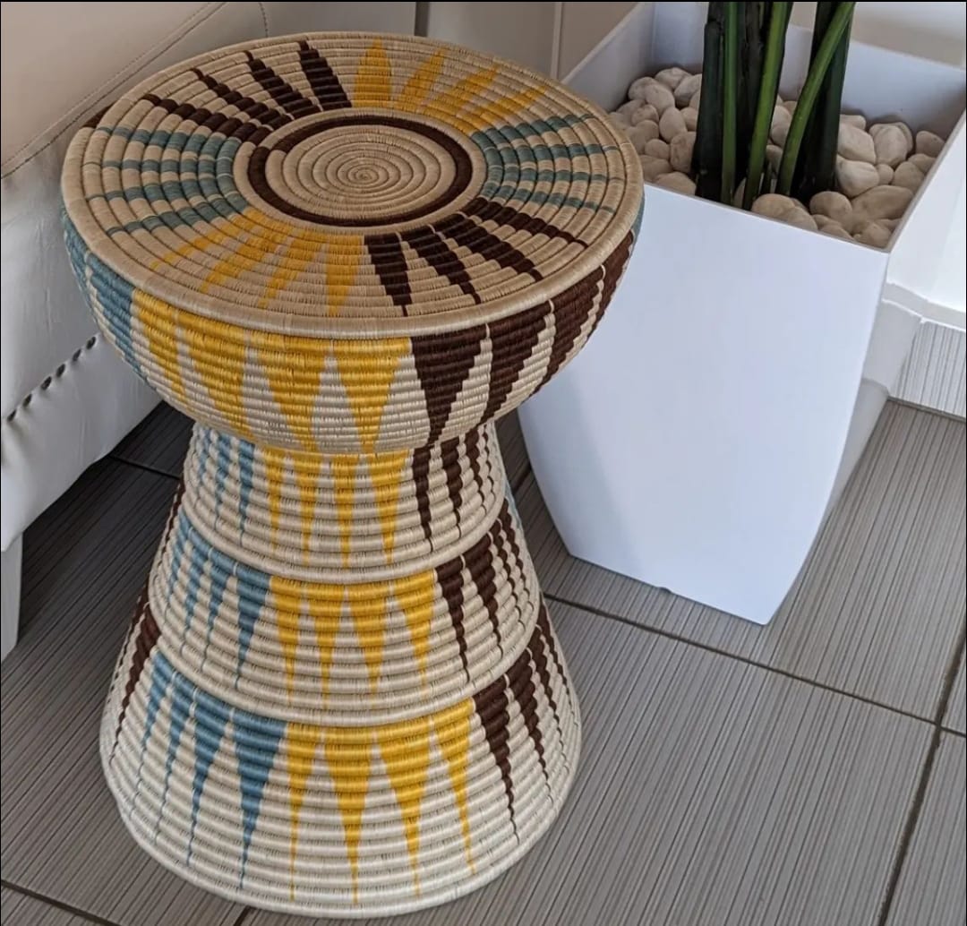 Woven Sisal Side Tables